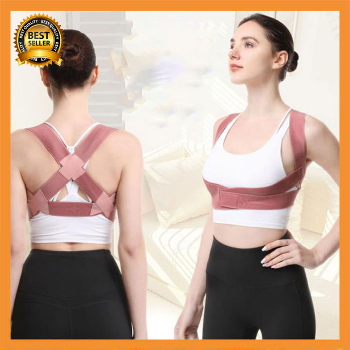 [Ready stock] women chest posture correction back posture brace spine ...