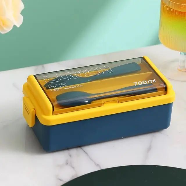 700ml Cute Lunch Box - Stylish Tiffin Box for Kids and Adults | Daraz ...