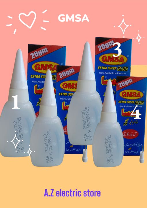 GMSA SUPER GLUE CLEAN Properly pierce | Daraz.pk