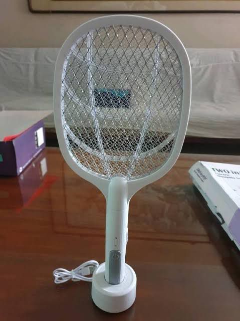ELECTRICAL MOSQUITOES KILLER RACKET WITH CHARGE CABLE AND STAND | Daraz.pk