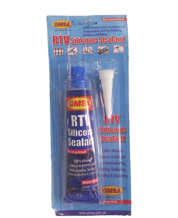 GMSA RTV Silicone Sealant Tube 20ml and 50ml Best for water leakage and ...