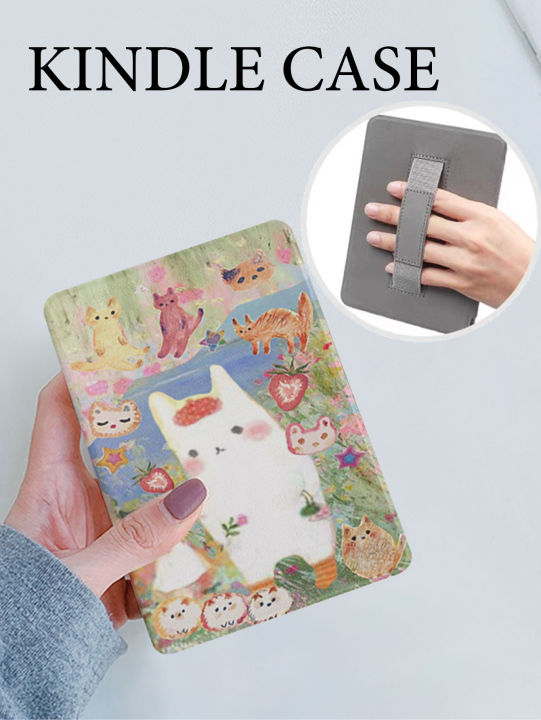 kindle case Hand strap Anti drop silicone soft protective shell kindle ...