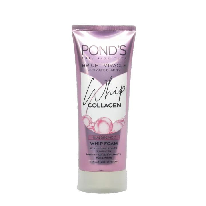 Pond’s Face Wash – Whip Collagen Pink – Hydrating & Brightening Foam ...