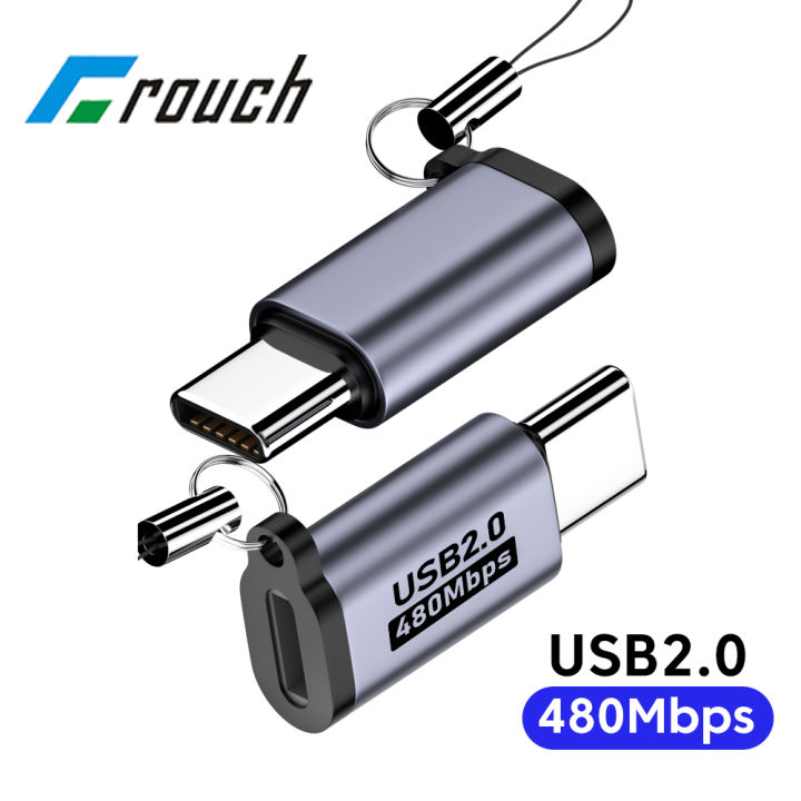 Micro USB To USB C Fast Charging Adapter 480Mbps Mini USB To USBC ...