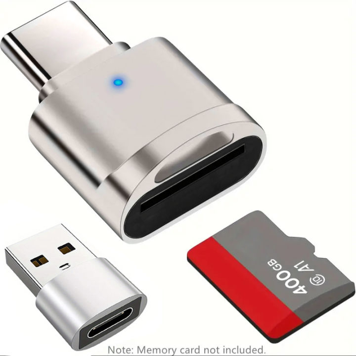 Type C TF Reader With Zinc Alloy Shell, SD Card Reader with USB C to ...