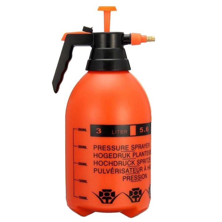 Handheld Garden Sprayer 3-LITER Portable Pressurized Sprayer One Hand ...
