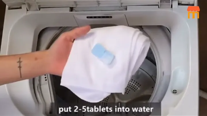 12 pcs washing machine cleaner tablets, Deep cleaning tablet, Expert ...