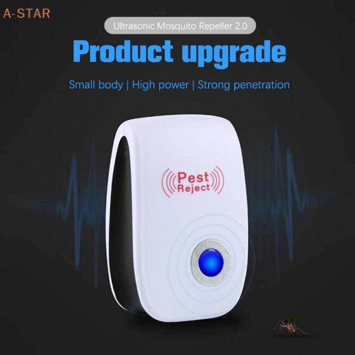 Electronic Ultrasonic Pest Reject Bug Mosquito Cockroach Mouse Killer ...