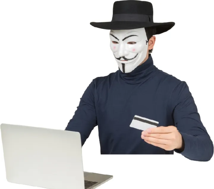 Anonymous Mask Hacker Mask Halloween Masquerade Horror Mask Adult Male ...