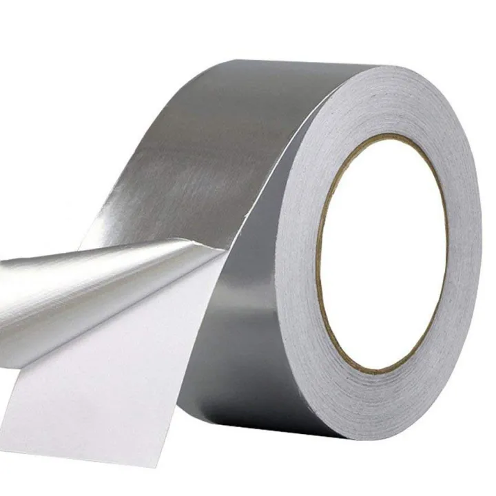 Aluminum foil Duct Tape Professional Grade Silver Adhesive Sealing Tape ...