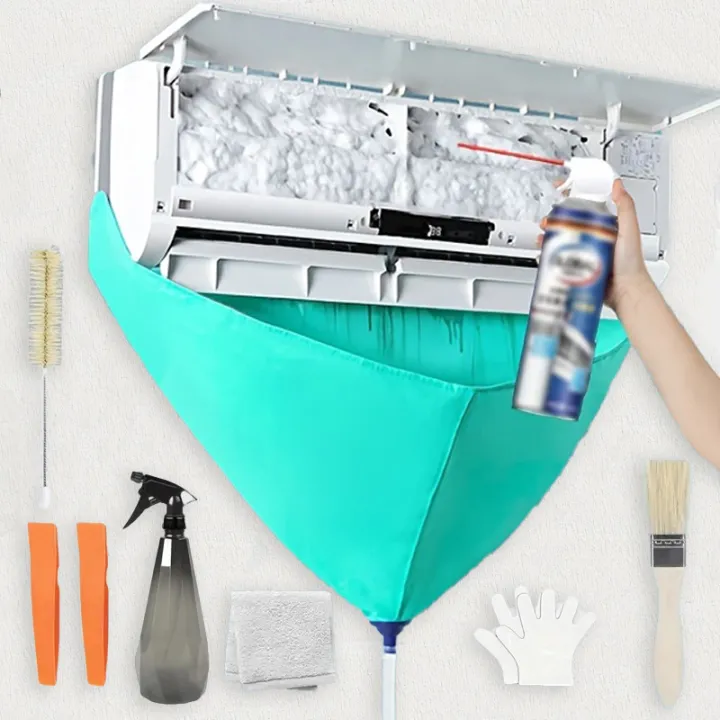 Air Conditioner Cleaning Bag Kit With Drain Water Pipe Full Set Of ...