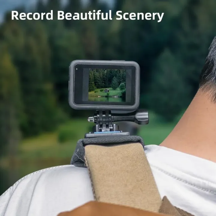 360 Rotation Bag Backpack Shoulder Strap Mount Holder for GoPro Hero 13 ...