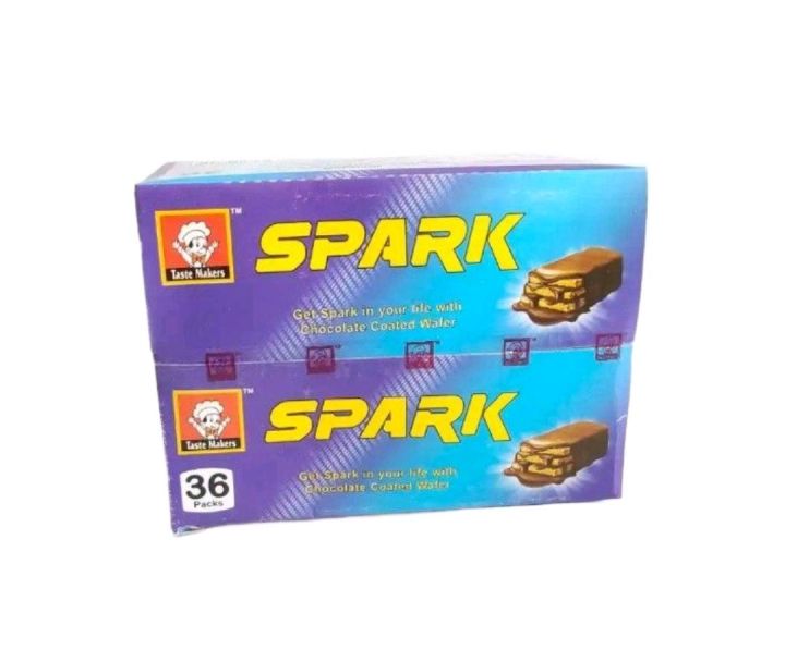 Spark Chocolate coated Wafer Pack of 36 pcs in 1 | Daraz.pk