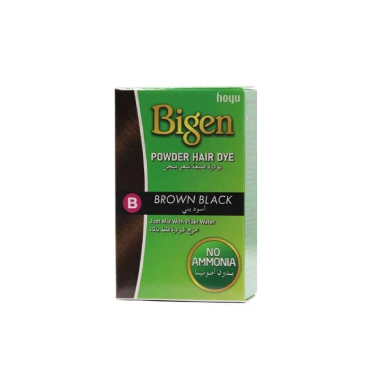 Bigen Powder Hair Dye Color Brown Black B 6g Japan | Daraz.pk