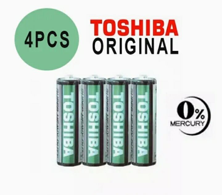 Toshiba Super Heavy Duty AA Pen Cell - Pack Of 4 | Daraz.pk