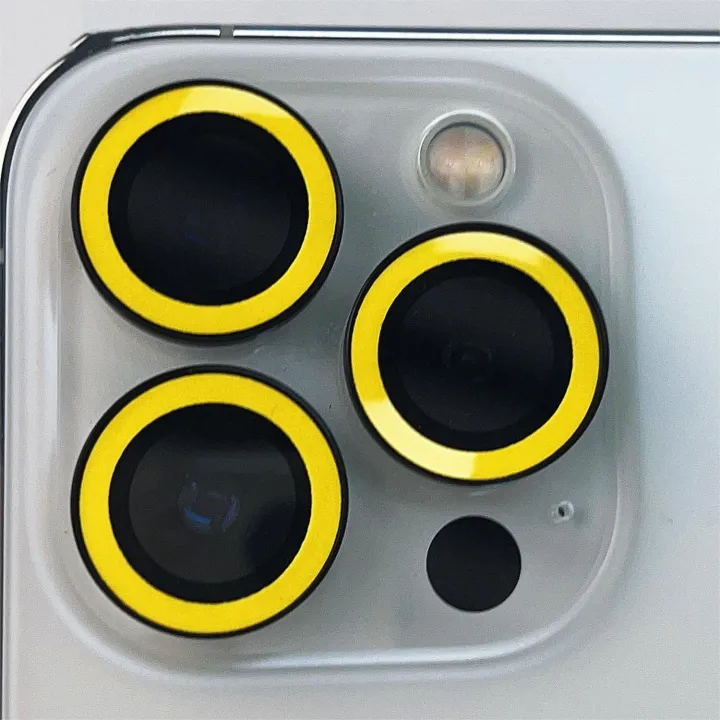 2-3Pcs Luminous Ceramic Camera Protector Film For IPhone 17 16 15 Pro ...
