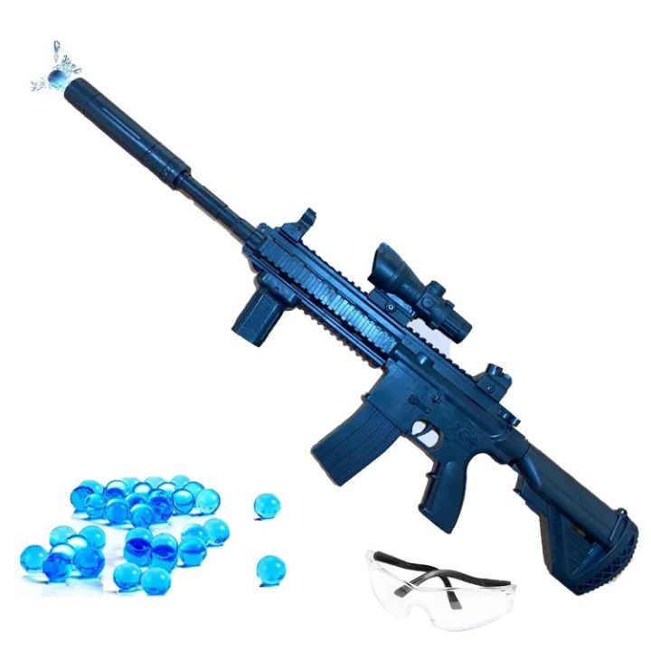 2022 M416 Water Gel Beads gun toy Blaster Rifle Toy Gel Splat Bullet ...
