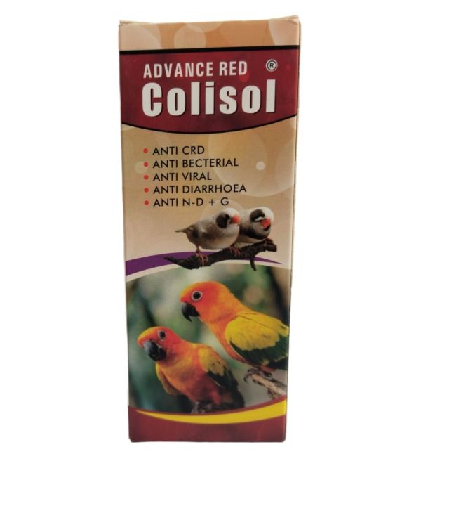 Colisol for Birds-red-single piece-effective for fever | Daraz.pk