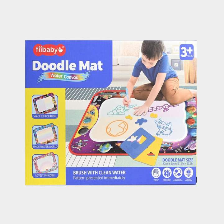 Kids Educational Water Doodle Mat Painting Color Doodle Drawing Mat Toy ...