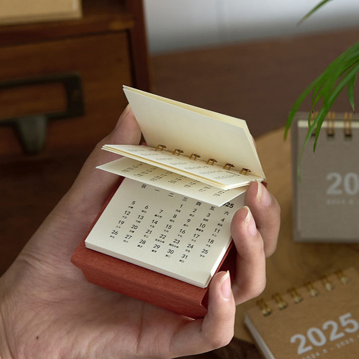 Creative Cute Desk Calendar Mini Daily Monthly Yearly Planner Kawaii ...