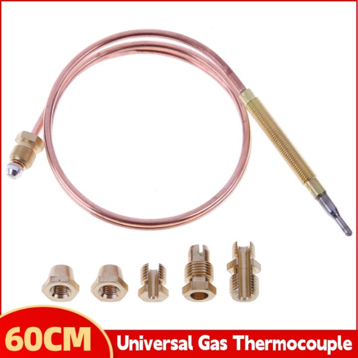 60cm Gas Stove Burner Cooker Thermocouple with 5 Fixed Parts for Hot ...