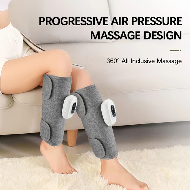 Eletric 360° Air Pressure Calf Massager Wireless Leg Massage 3 Mode ...