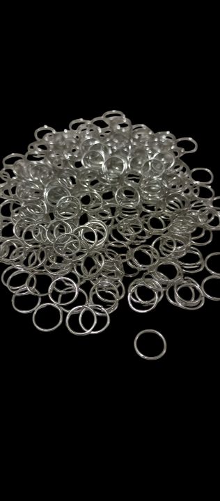 45-Piece Jump Ring Set for Jewelry Making - Medium Size for Kundan and ...