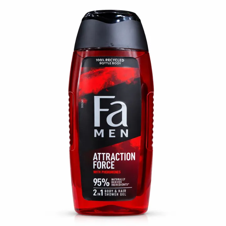 Fa Men Attraction Force 2 in 1 Body & Hair Shower Gel – With Pheromones ...