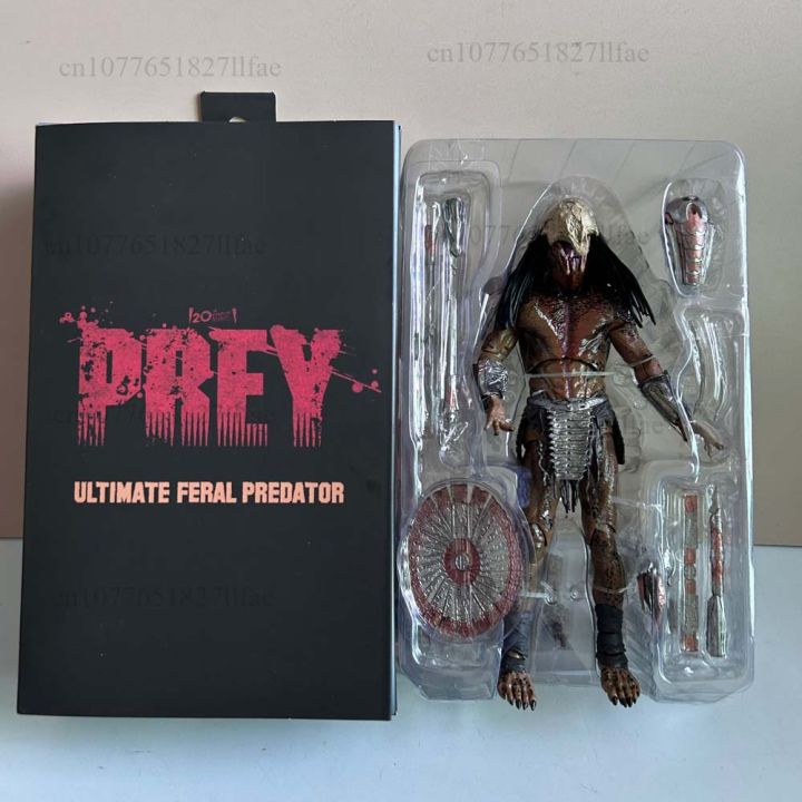 NECA Figure Prey Ultimate Feral Predator Action Figure Model Toys Joint ...