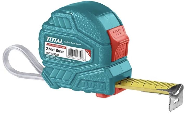 TOTAL Steel Measuring Tape 3m*16mm TMT126331 | Daraz.com.np