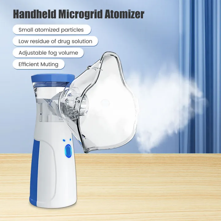 Hot Portable Inhale Nebulizer Mini Handheld Mesh Atomizer Silent ...