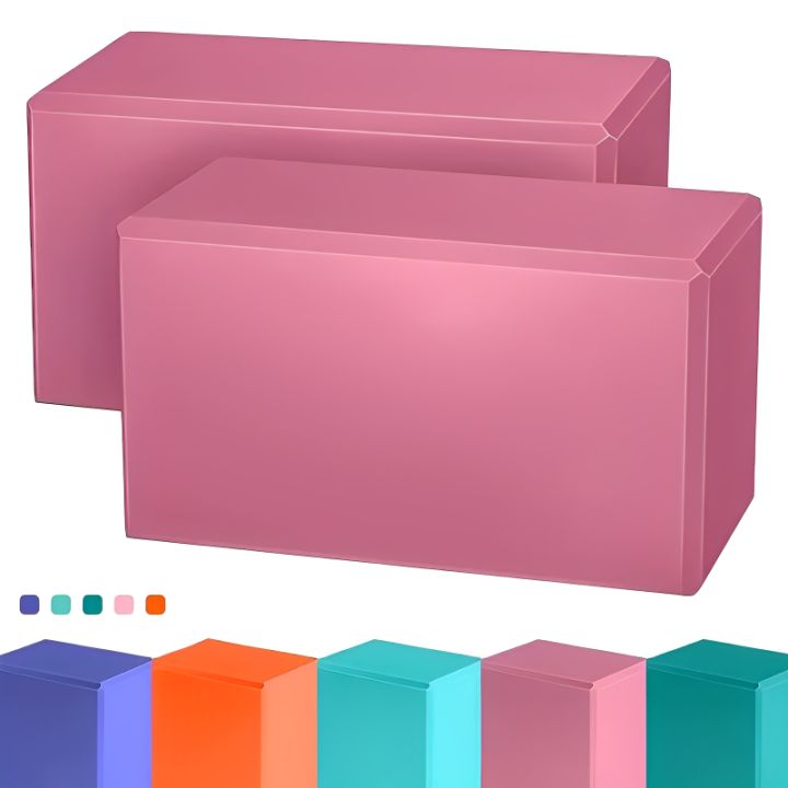 Dance Yoga Blocks Gym Foam Brick Pilates Training Exercise Fitness ...