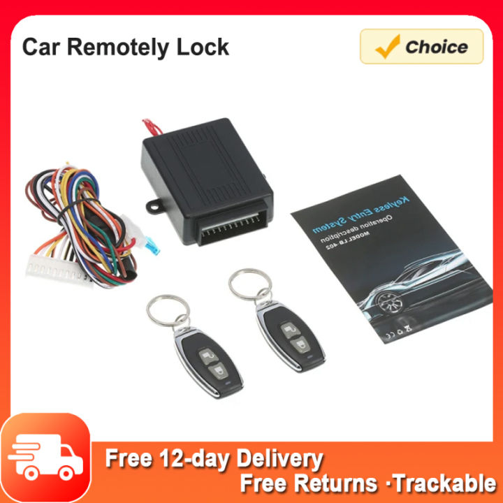 Universal Car Door Lock Keyless Entry System with Remote Central ...