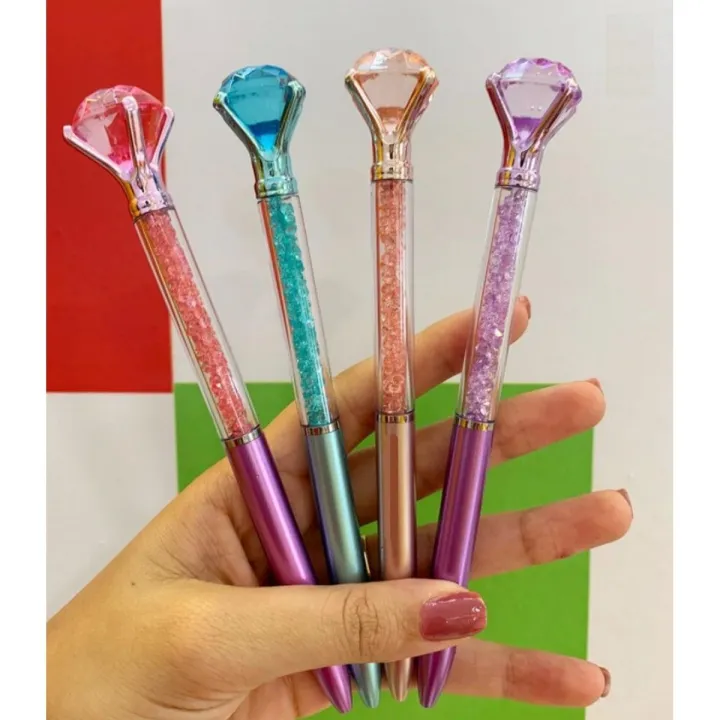 Crystal Diamond Ball Pen // Very Cute Design | Daraz.pk
