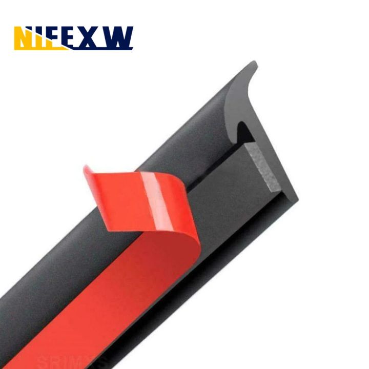 Universal Self Adhesive Auto Rubber Weather Draft Seal Strip Car ...