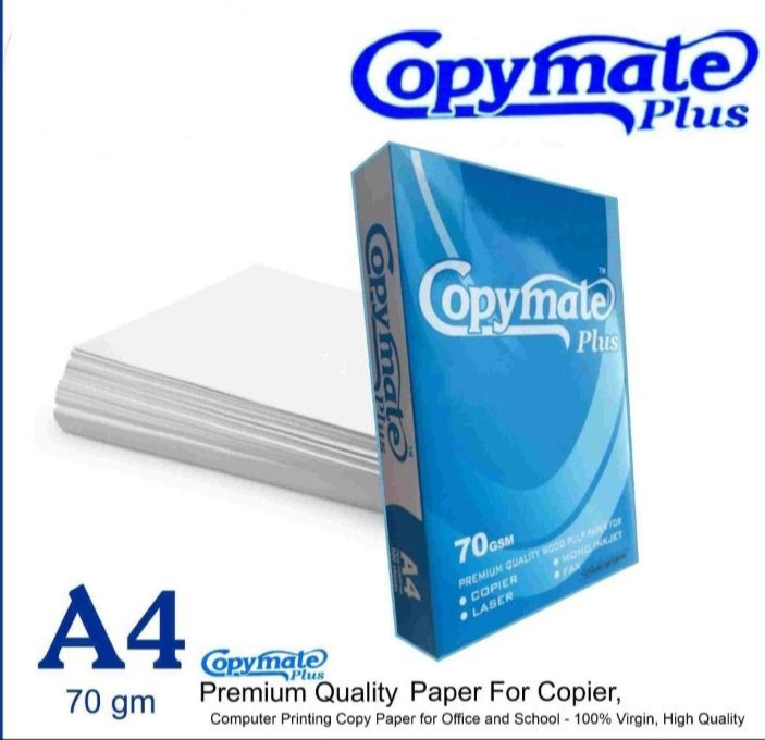 Copymate plus A4 size paper 70g | Daraz.pk