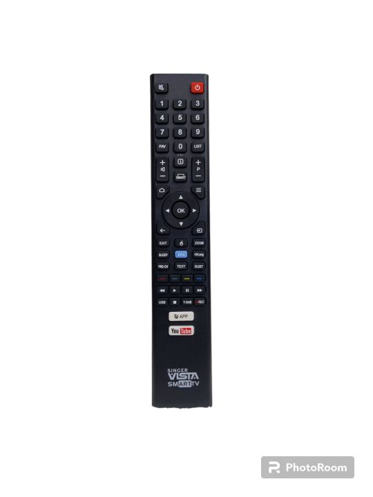 SINGER VISTA Led Tv Remote Control For All Singer Led Android Tv ...