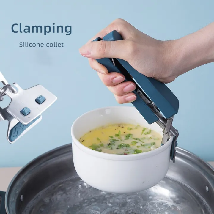 Stainless Steel Bowl Picker Dish Clamp Lifting Plate Clamp Non Slip ...