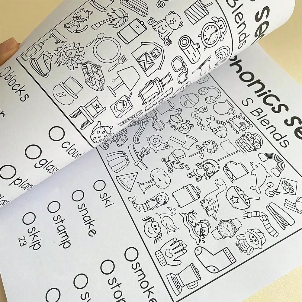 Read And Find Phonics Workbook Preschool and Kindergarten Learning ...