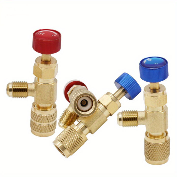 Air Conditioner plus Safety Liquid Valve R410 Refrigerant Vacuum ...