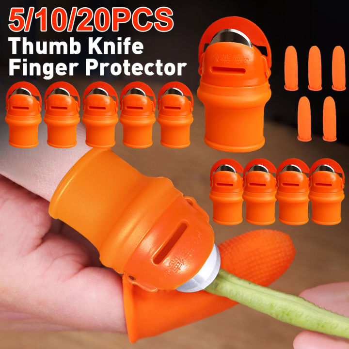 Finger Harvest Knife Protective Fingertip Rubber Cover Picking ...