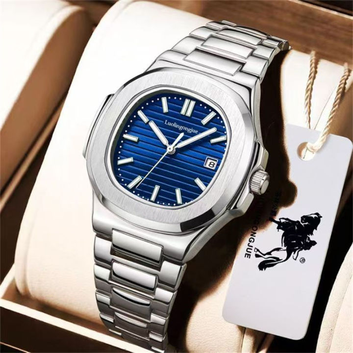 Light Luxury Fashion Small Square Men's Watch, Fully Automatic ...