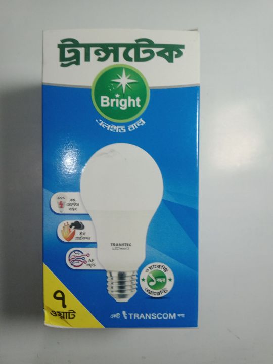 7w Transtec Led Bulb | Daraz.com.bd