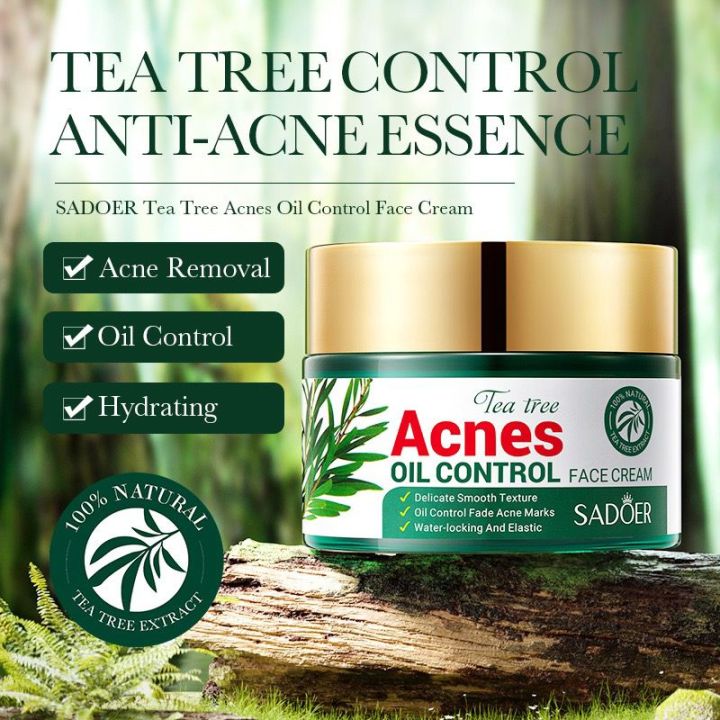 Tea Tree Acnes Oil Control Face Cream 50g | Daraz.pk