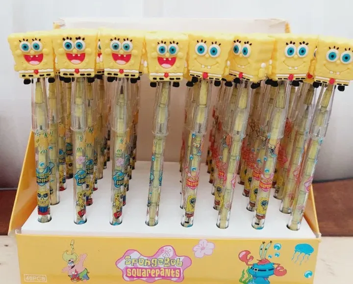 pack of 4 SpongeBob SquarePants non sharpning pencils | Daraz.pk