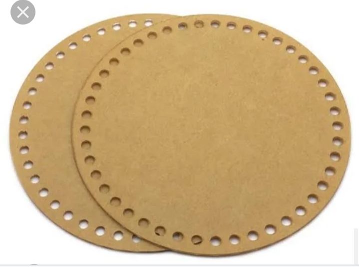 2 Pcs Transparent Clear Round/Square Acrylic Sheet With Holes For ...