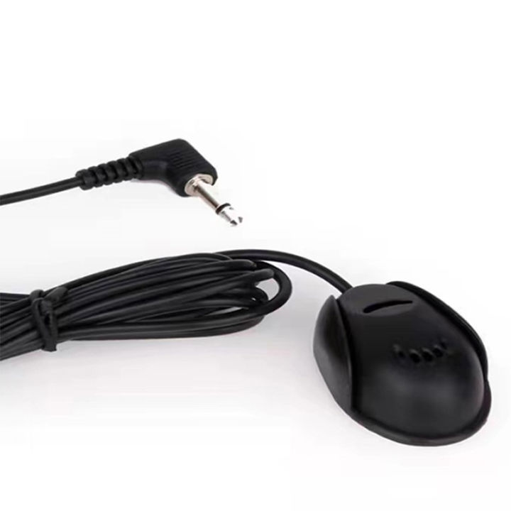 Car Microphone Mini 3.5mm Wired Microphone For Car Stereo Audio Hands ...