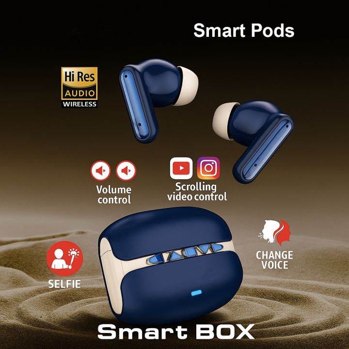 🎧 Smart Pods — Smart Box Highlights New 2025 Earbuds | Daraz.com.np