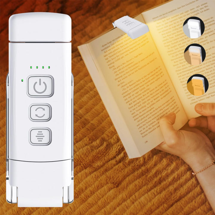 Reading Light Book Lights for Reading in Bed Rechargeable Reading Lamp ...