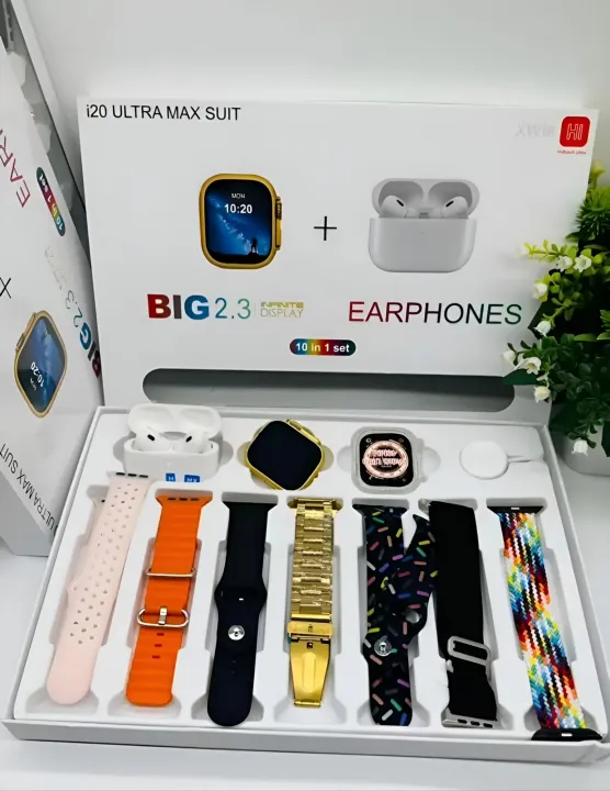 Ultra 7In 1 Smart Watch 2.1 inch , i20 Ultra max suit, G9 Ultra Max ...